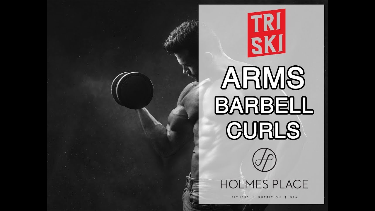 Big Training Atlas Arms "BARBELL CURLS- zginanie przedramion ze sztangą ...
