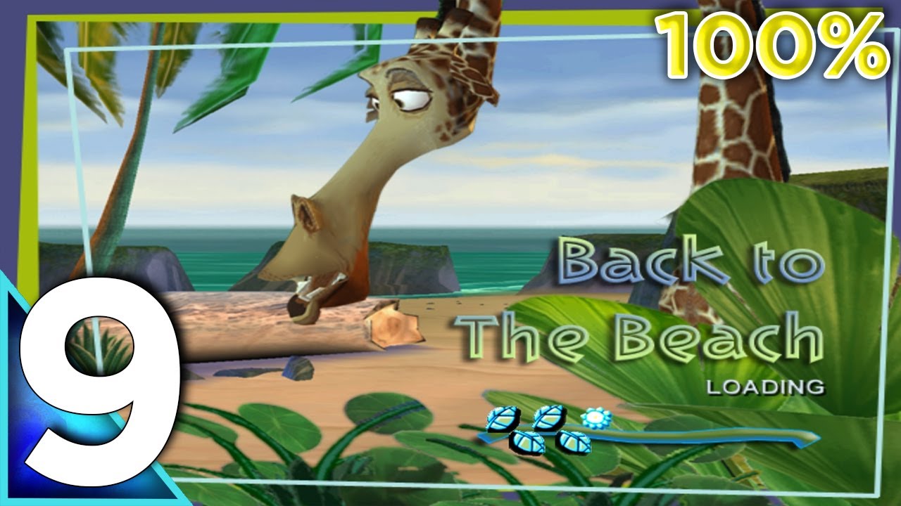 Madagascar (PS2) | Part 9: Back to The Beach | 100% Walkthrough (No ...