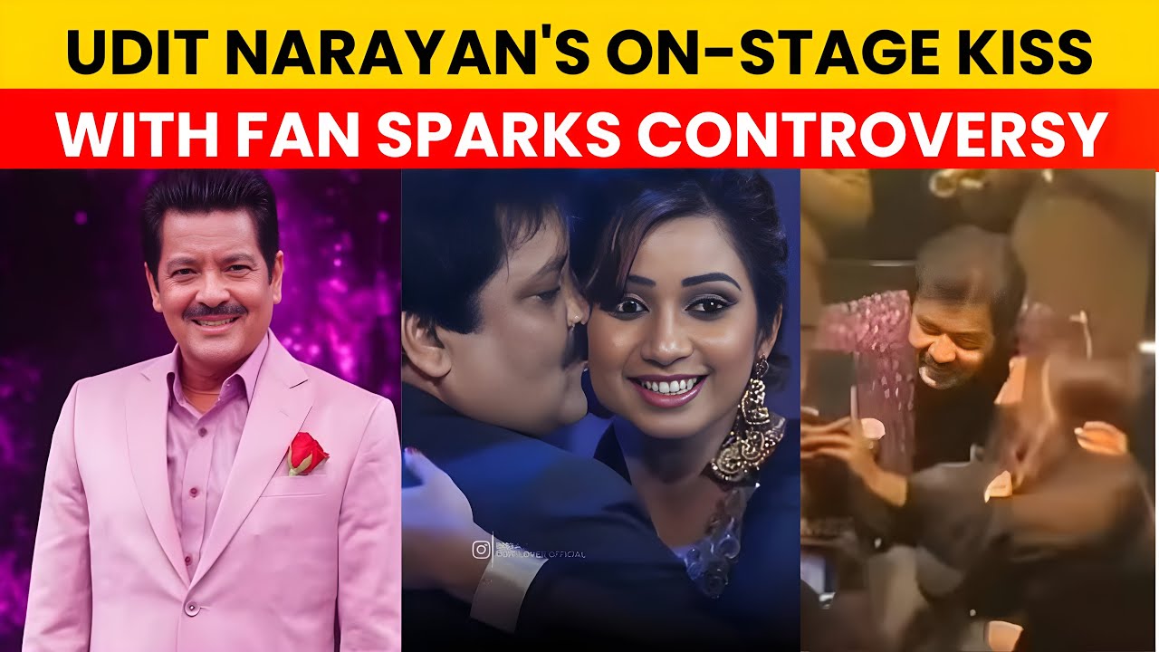 Singer Udit Narayan's Viral Kiss With A Fan On-Stage Sparks Controversy ...