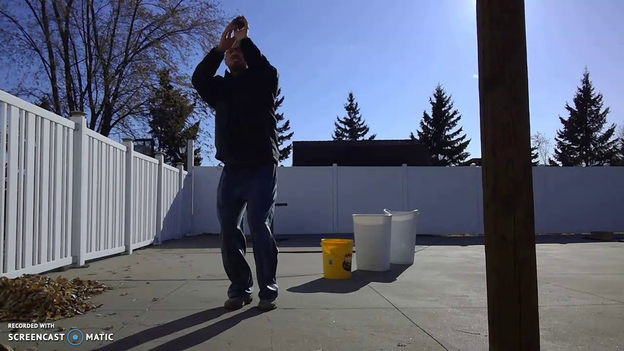 Week 9 "Minute It To Win It" (1, 3, 5 Sock Toss) - YouTube