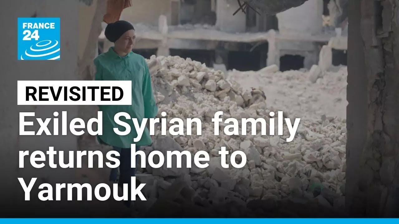 After fall of Assad, exiled Syrian family returns home to ruins of ...