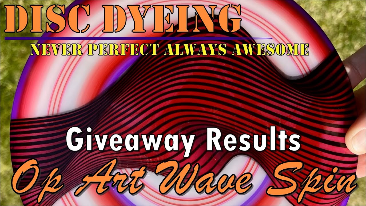 Op Art Wave Spin Giveaway Results - YouTube