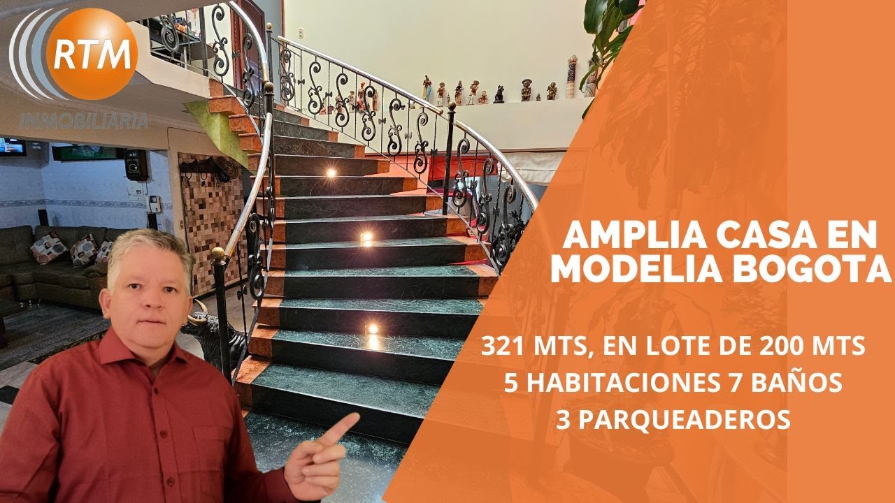 AMPLIA CASA EN MODELIA BOGOTÁ - YouTube