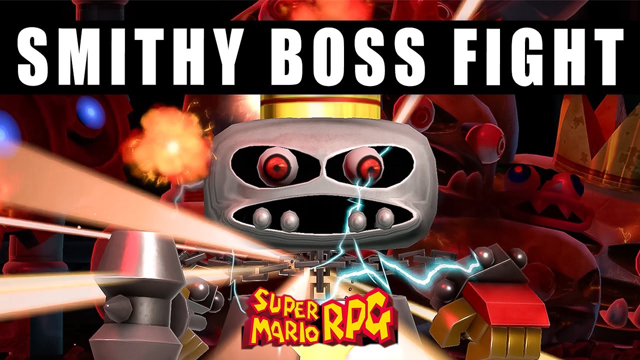 Smithy boss fight Super Mario RPG Remake Nintendo Switch - How to beat ...