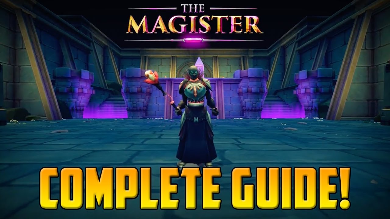 Runescape 2017 | The Magister Slayer Boss | Complete Guide - YouTube