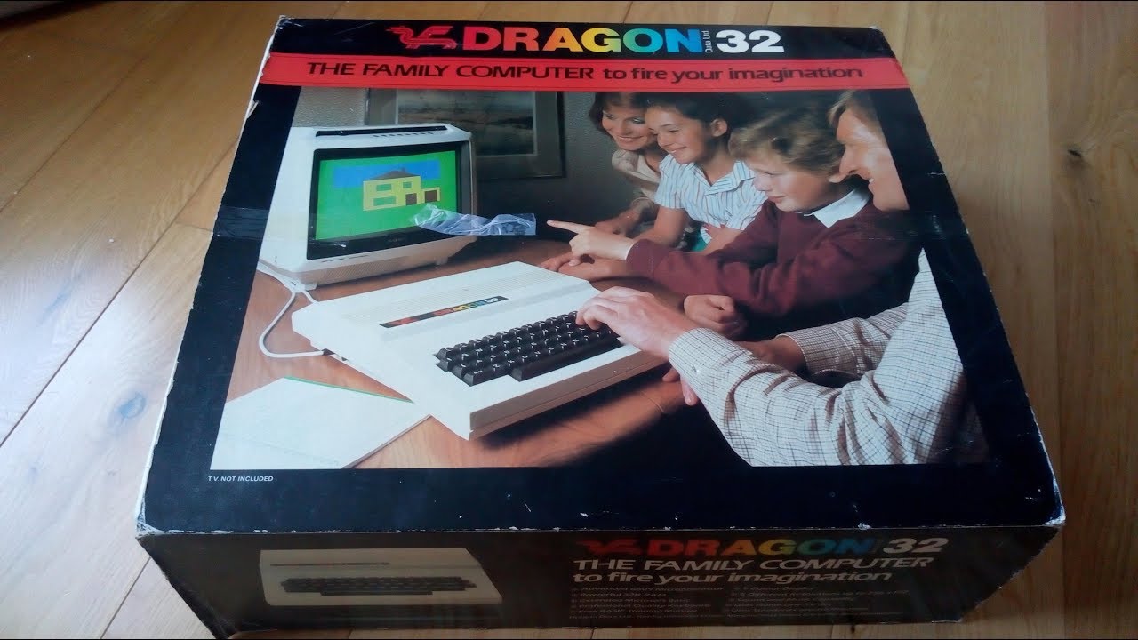 Dragon 32 Computer review for eBay auction. - YouTube