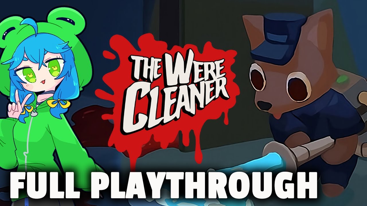 Werewolf Janitor on the Job! — The WereCleaner (Full Playthrough) - YouTube