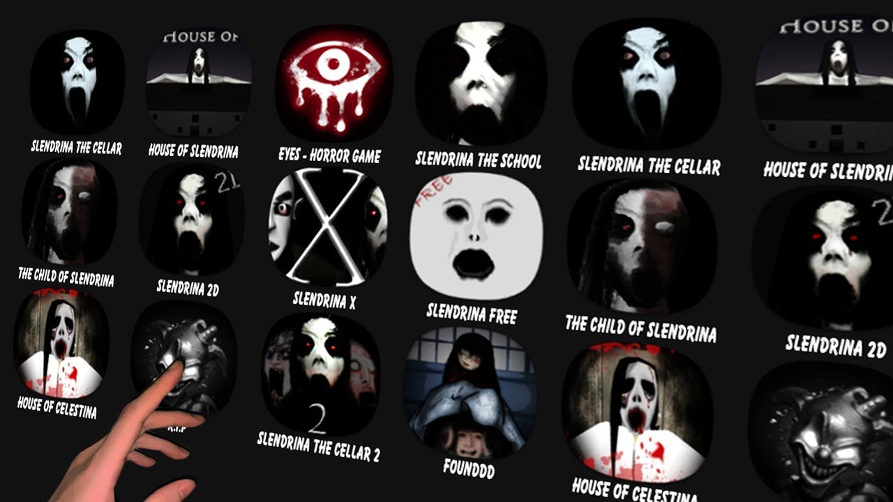 Horror Games: Slendrina The Cellar, House Of Slendrina, Eyes - The ...