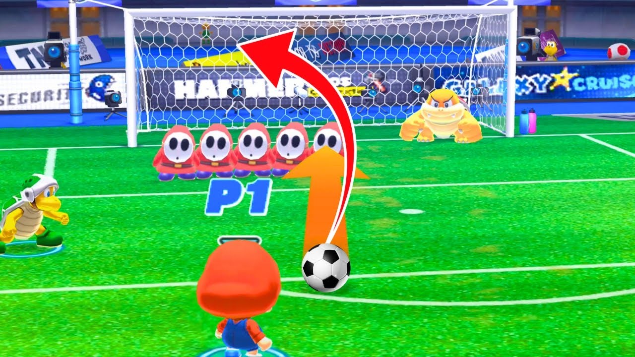 Mario Sports Superstars Football – Baby Mario & Bowser Jr vs Waluigi ...