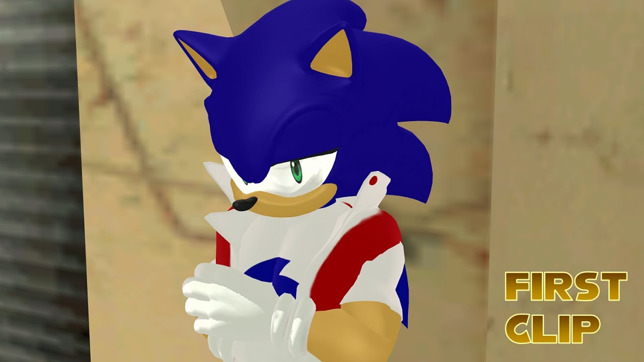 My First Clip with Sonic (Made with MMD) - YouTube