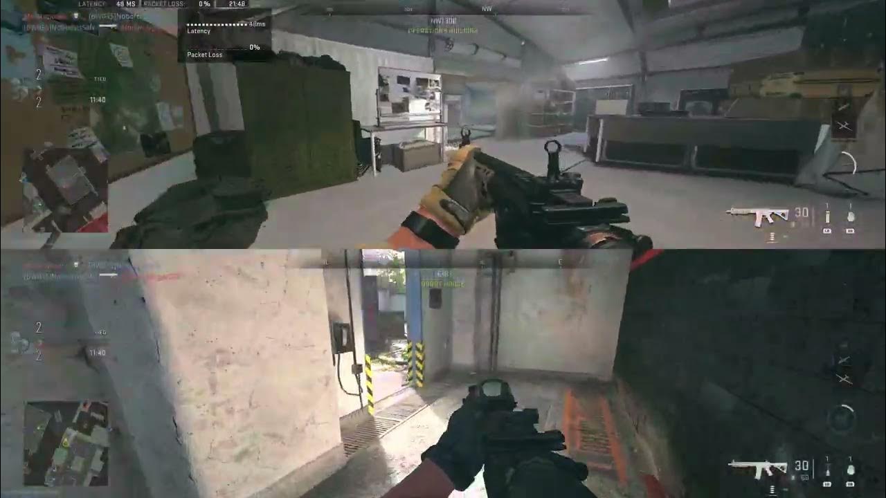 Modern Warfare 2 Multiplayer Split Screen Local Coop (Xbox Series X) 2160p - YouTube