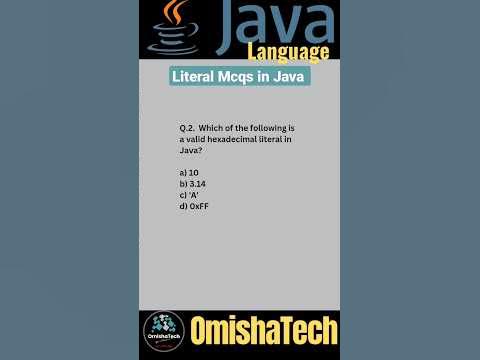 Literal | Java programming #shorts #viral #omishatech #literal #java - YouTube