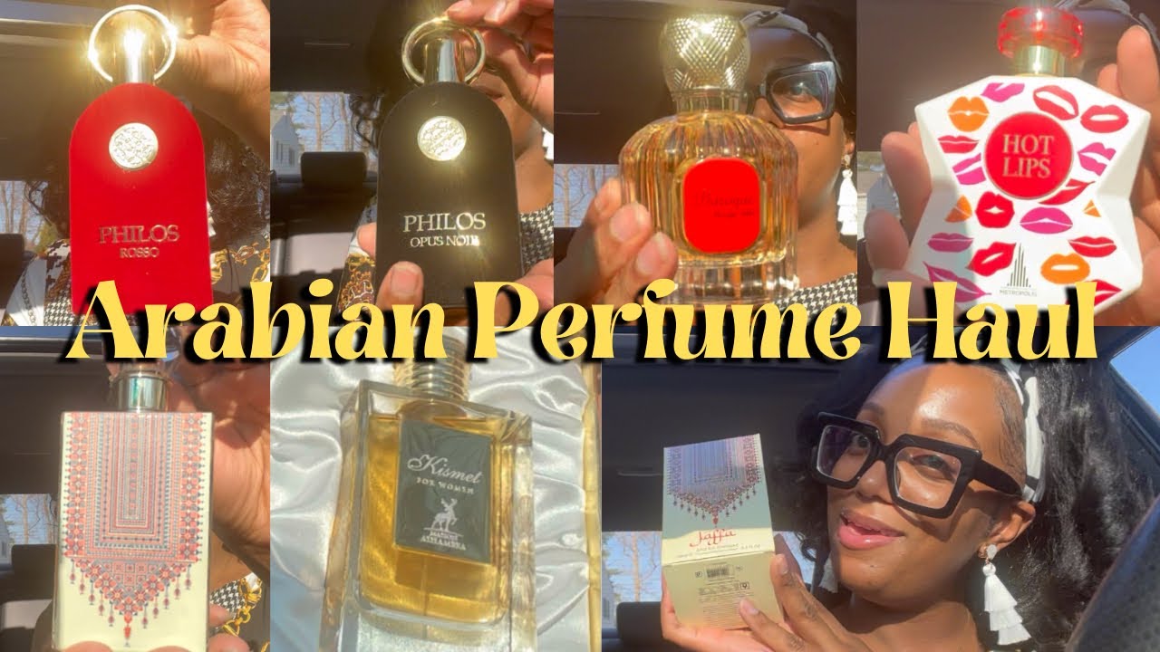 Arabian Perfume Haul Ft. Baroque Rouge 540, Rosso, Opus Noir, Jaffa ...