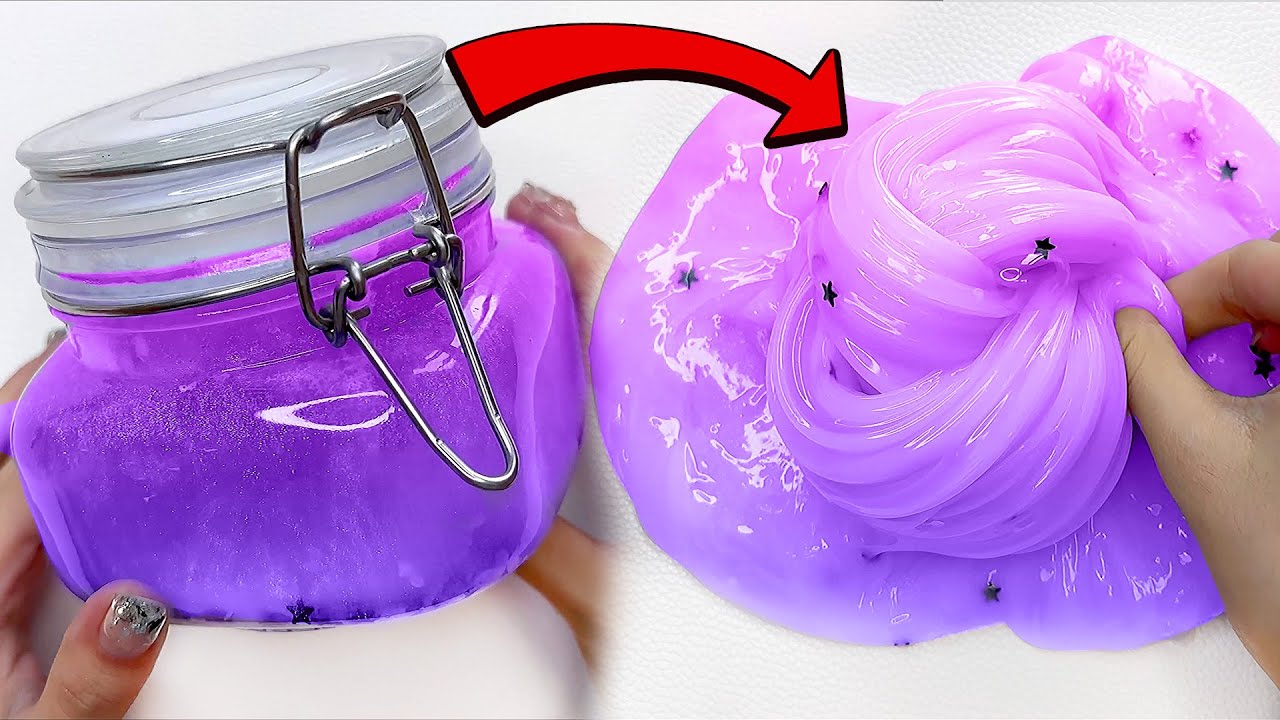 1 Hour Turning Clean Slime Into A Mess - Satisfying Slime Compilation ...