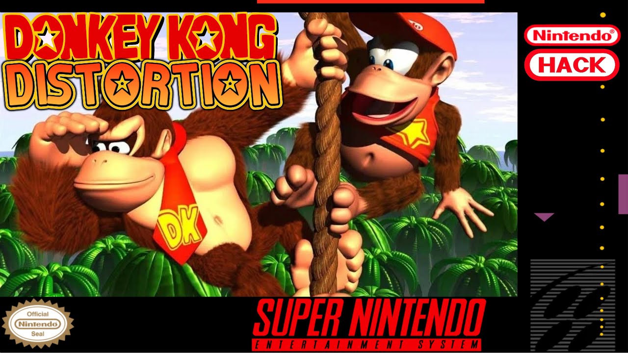 [SNES Hack] Donkey Kong Distortion Country - YouTube