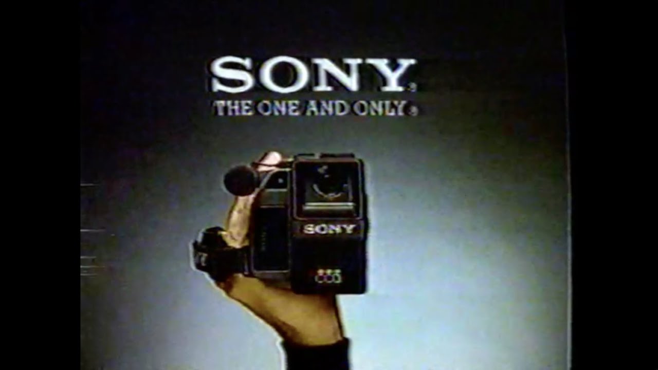 Sony Video8 Handycam Commercial (1985) (VHS Rip) - YouTube