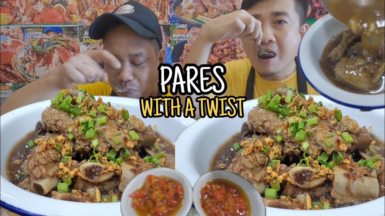 PARES WITH A TWIST | FILIPINO STREET FOOD - YouTube