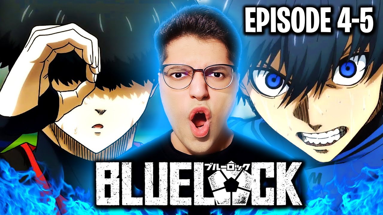 ISAGI vs NICO! FULL MATCH | Blue lock Episode 4-5 First Time Reaction ...