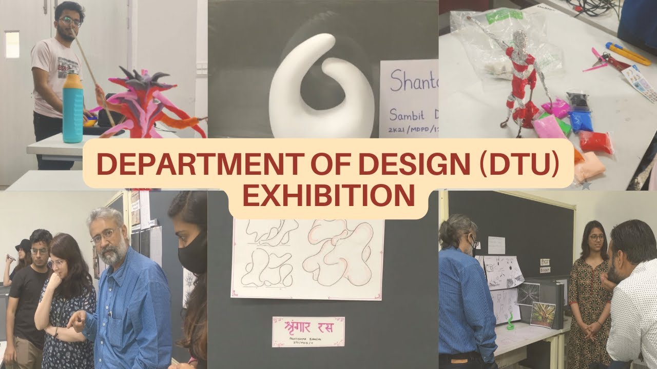 Design exhibition in DTU/ masters of design #dtu #dtudod - YouTube
