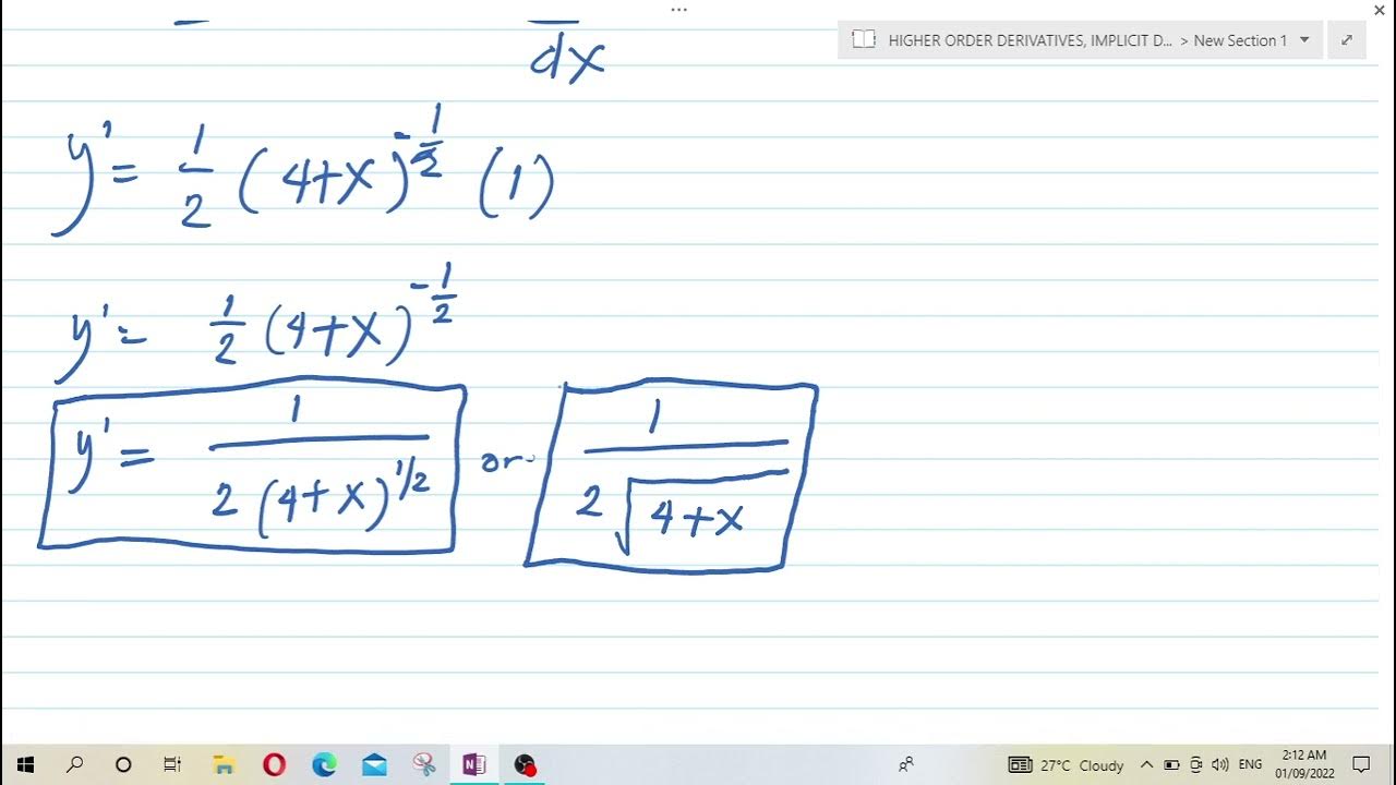 derivative-of-square-root-function-using-chain-rule-youtube