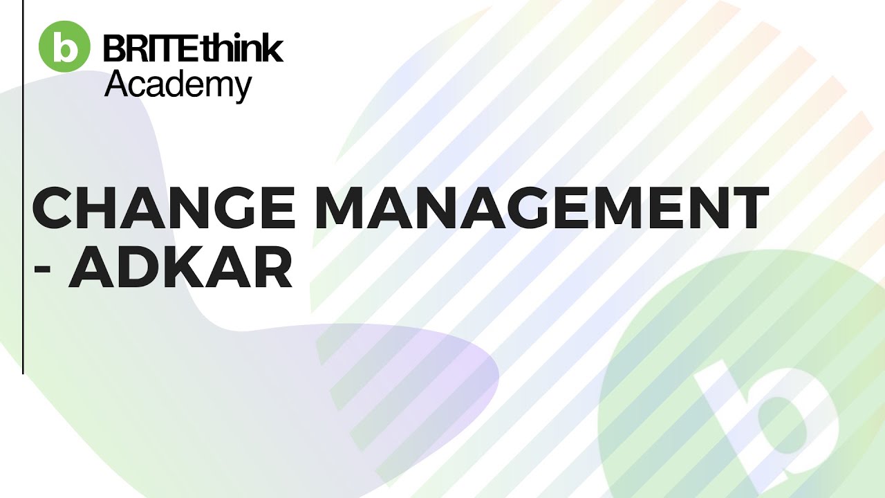Change Management - ADKAR Model - YouTube