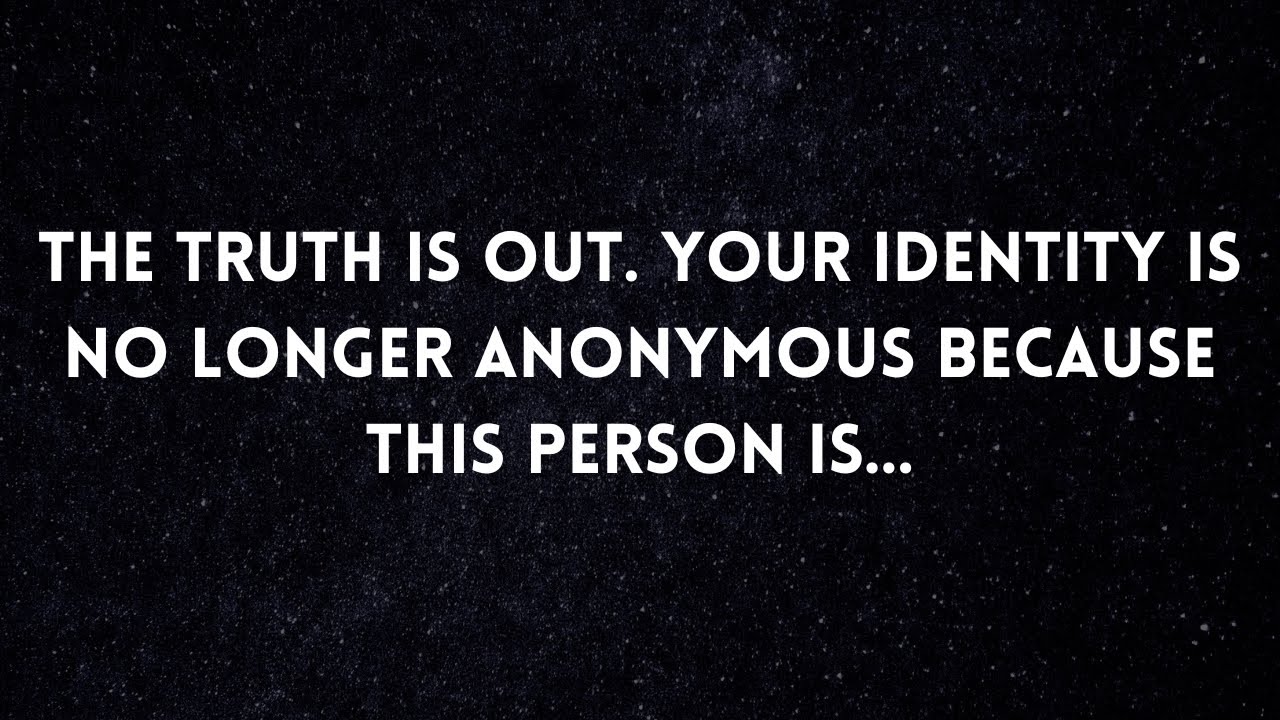 🔴God Message Today | The truth is out. Your identity is no longer ...