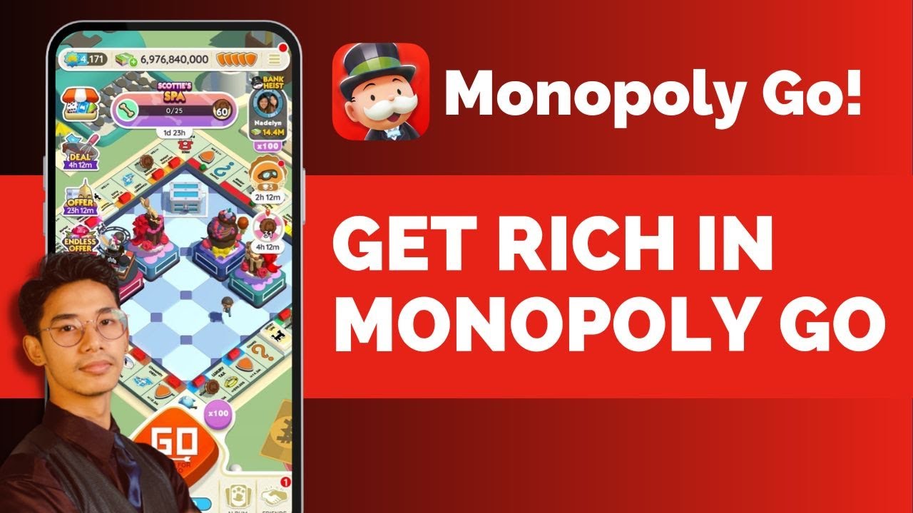 How To Get Rich In Monopoly Go ! - YouTube
