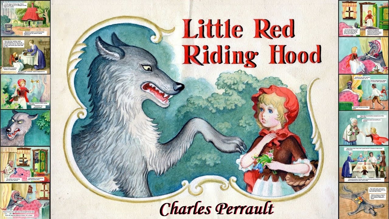 Little Red Riding Hood - slide film, 1989 🎞 (English dubbing, Ukr-Eng ...