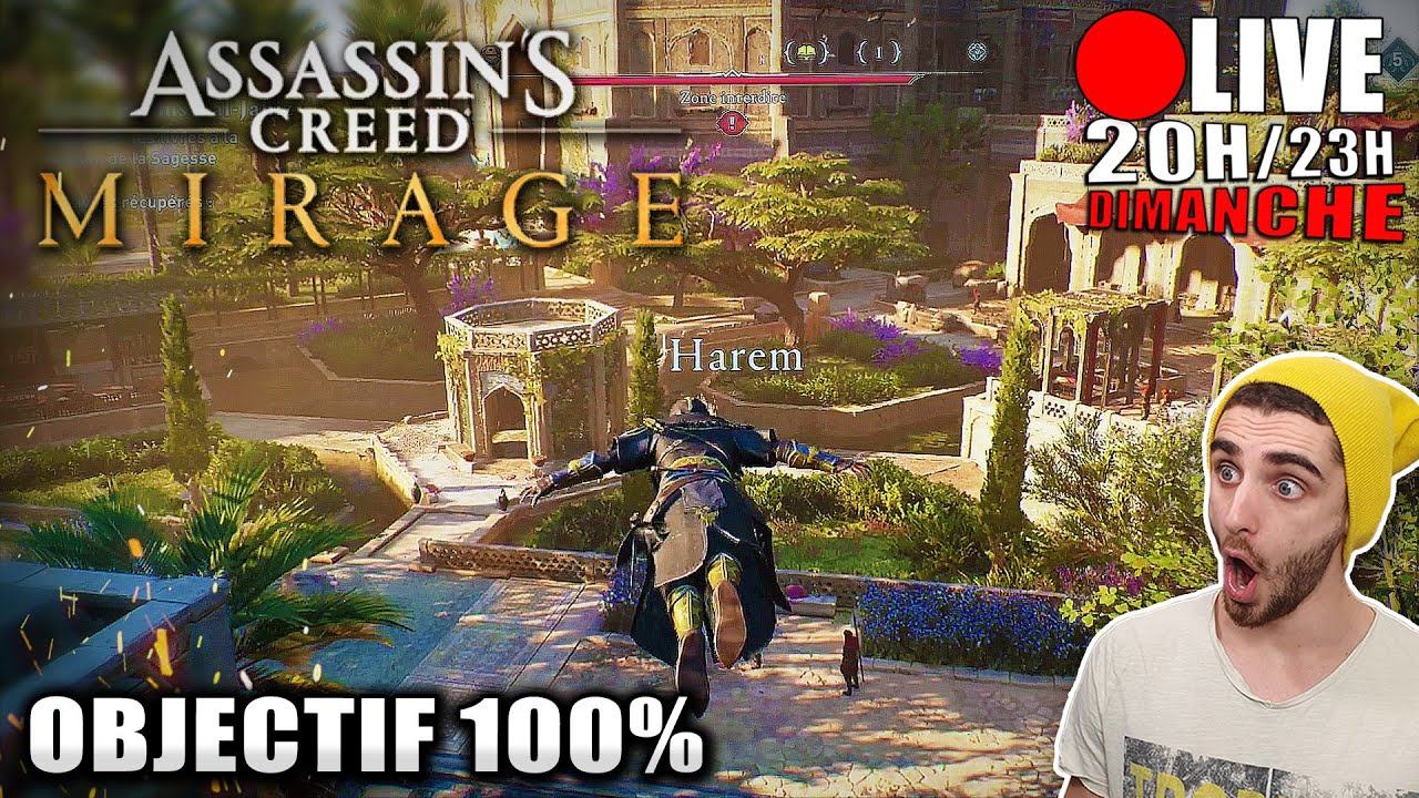 [LIVE 🔴] Assassin's Creed Mirage : En route pour le 100% ! 🏆🔥 [Dimanche ...