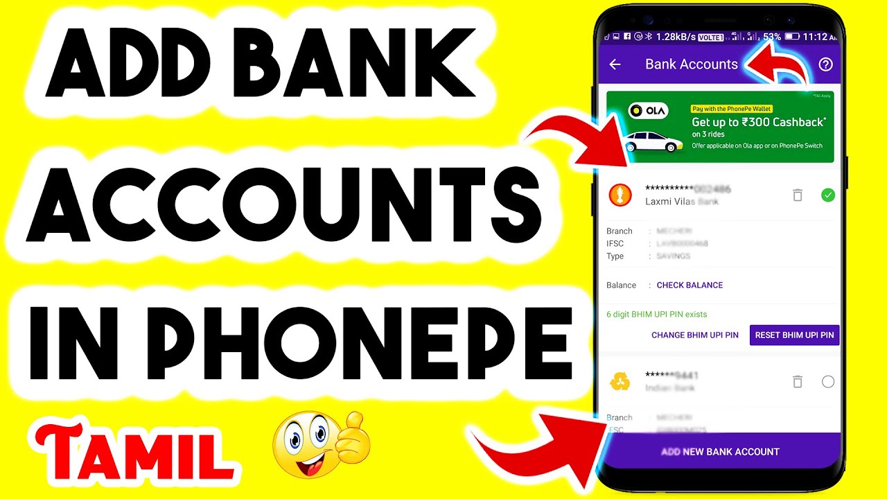 How To Add Bank Account In Phonepe Tamil YouTube how-to-add-bank-account-in-phonepe-tamil-youtube