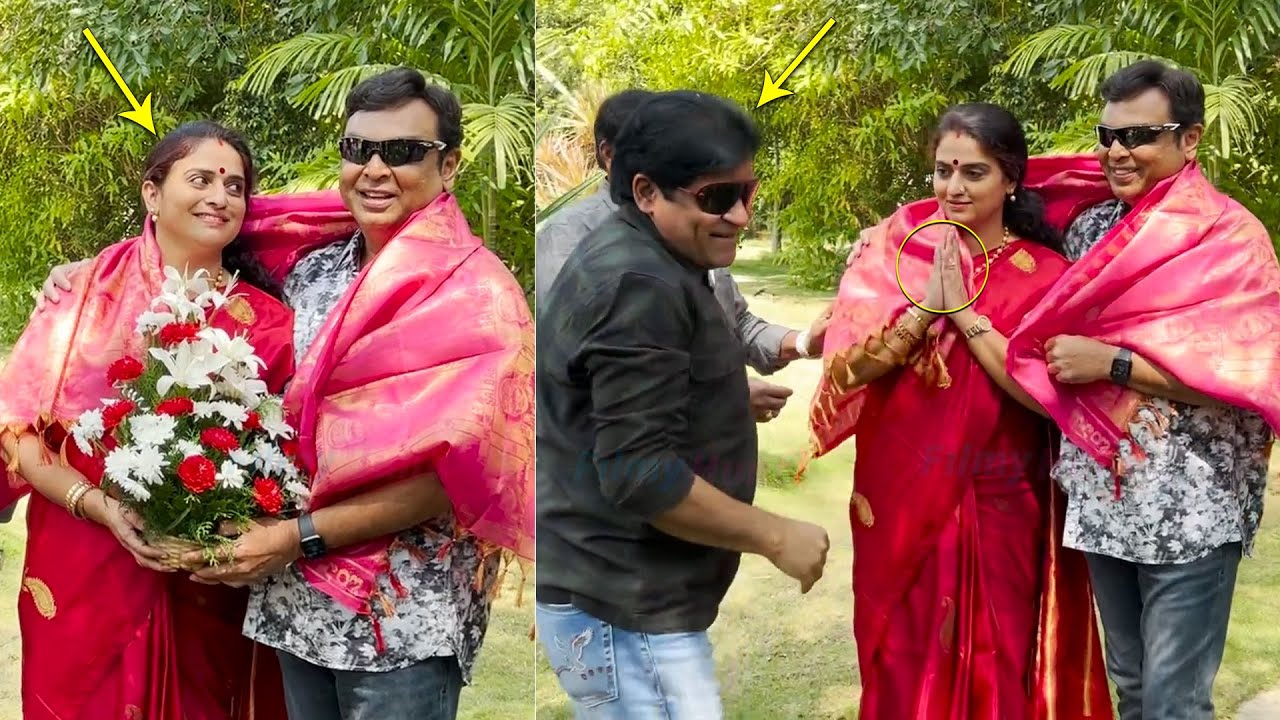 Actor Naresh And Pavithra Lokesh Visuals At Andaru Bagundali Andulo ...