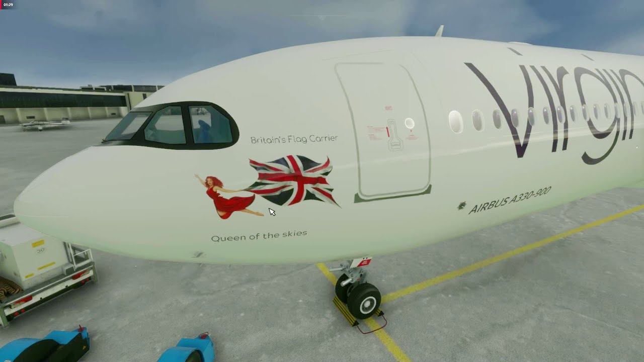 MSFS 2020 Special: Delivering Virgin G-VEII by Headwind and Raptorr111 ...