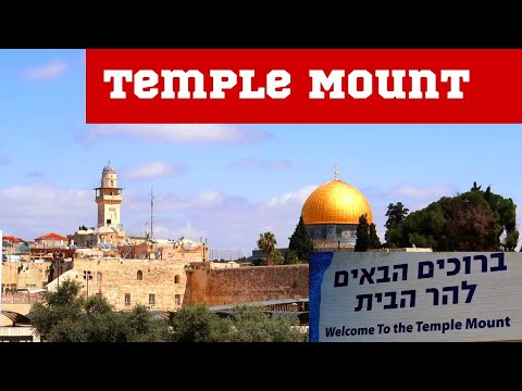 Let's Visit THE TEMPLE MOUNT during the HOLY WEEK. | PASSOVER, EASTER ...