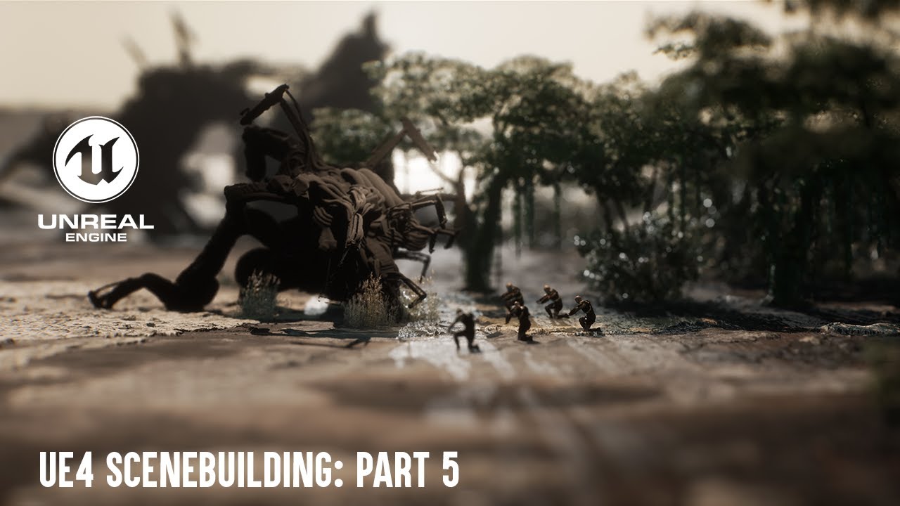 [UE4 | Legacy Tutorial] Scenebuilding Part 5: Cameras - YouTube