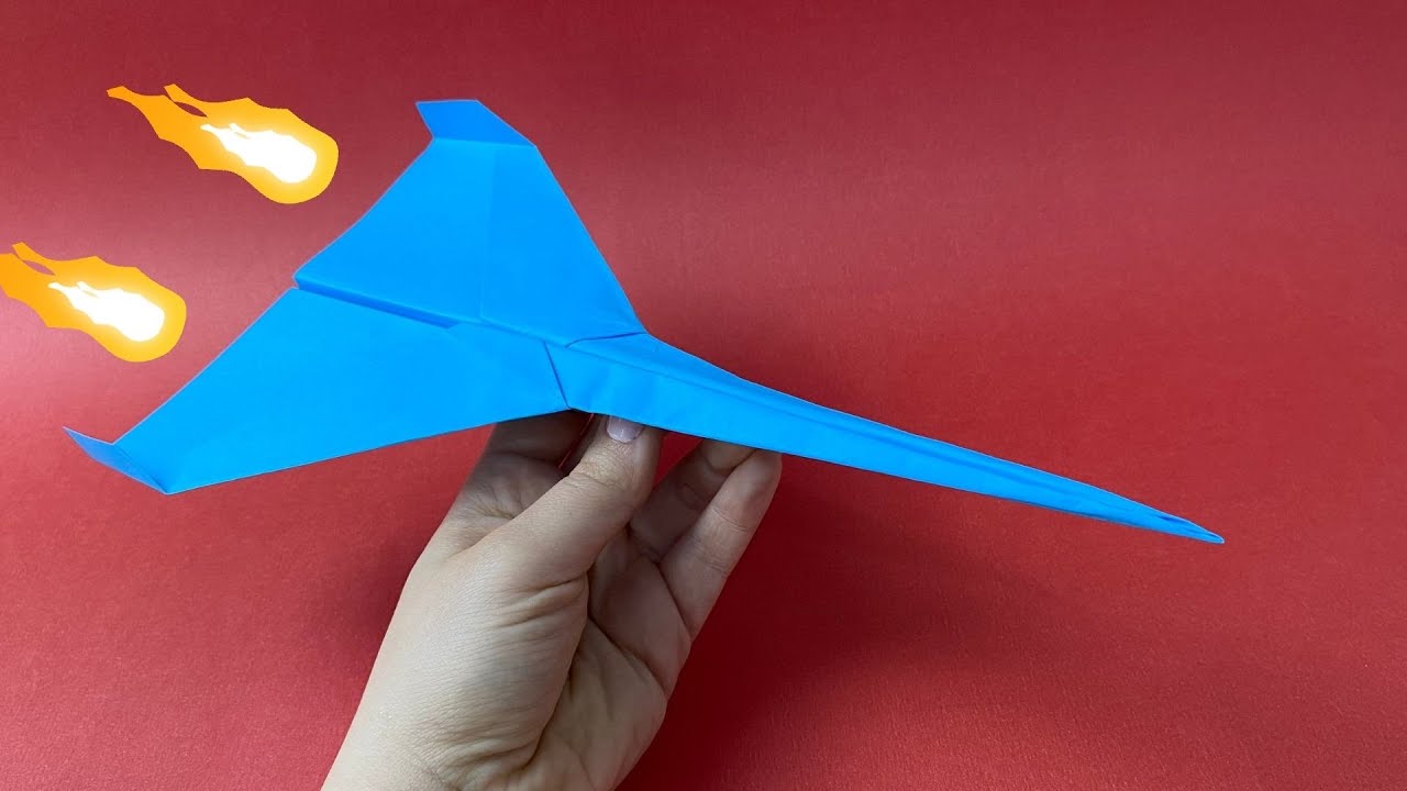 Cómo hacer un avión de papel: Tutorial paso a paso (Mas de 30 metros ...