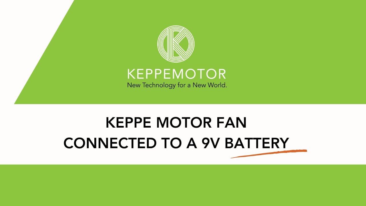 Watch the Keppe Motor Fan connected to a 9V battery! - YouTube