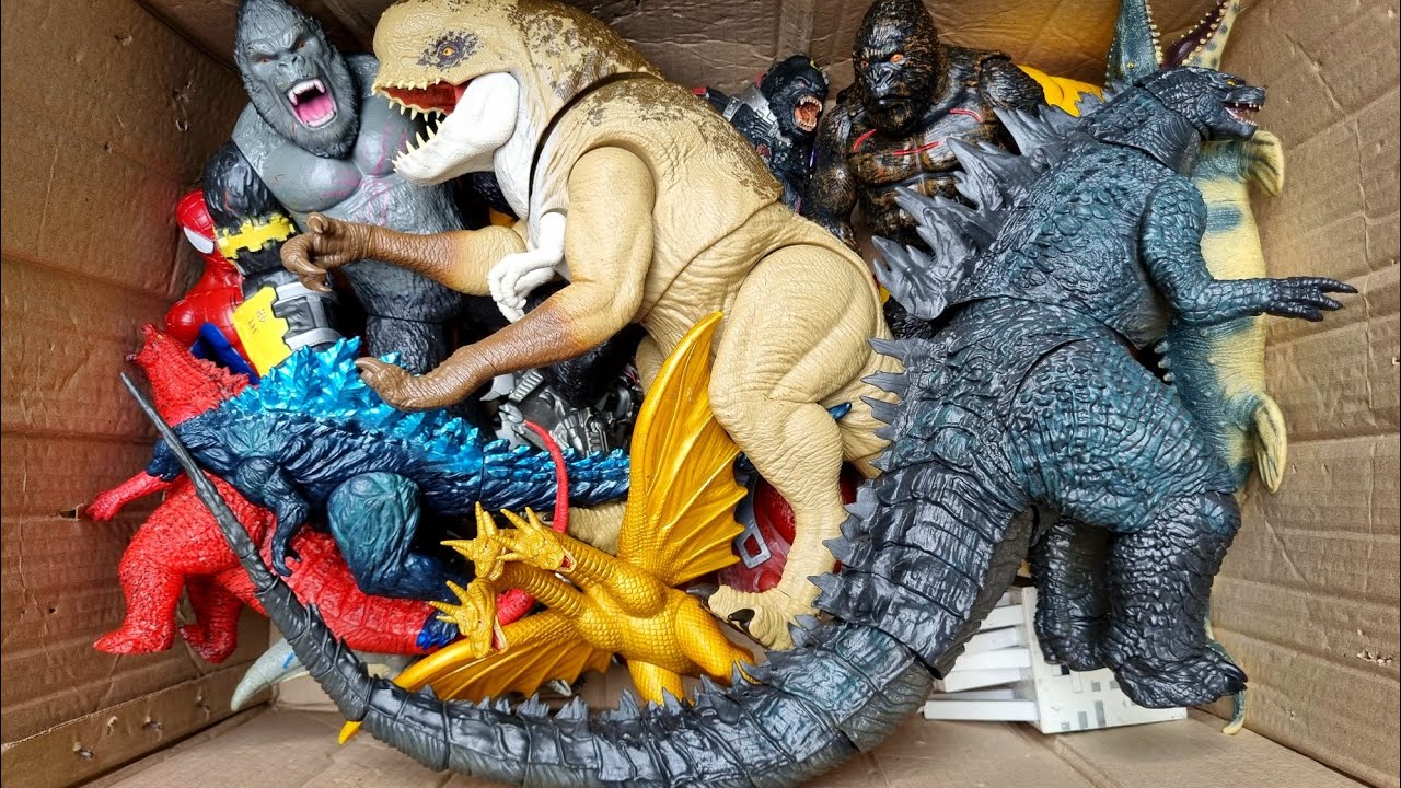 HUNTING D-REX, Toothless Dragon, T-REX, Godzilla, King KONG, Mosasaurus ...