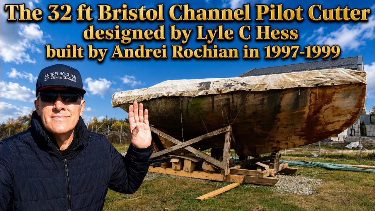 32 ft Lyle Hess designed Bristol Channel Pilot Cutter I built 20 years ...