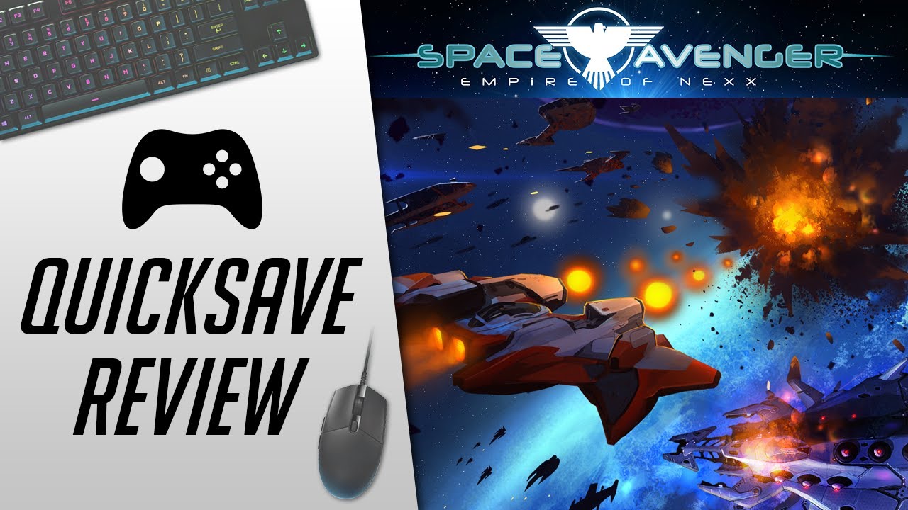 Space Avenger Empire of Nexx (PC, Steam) - Quicksave Review - YouTube