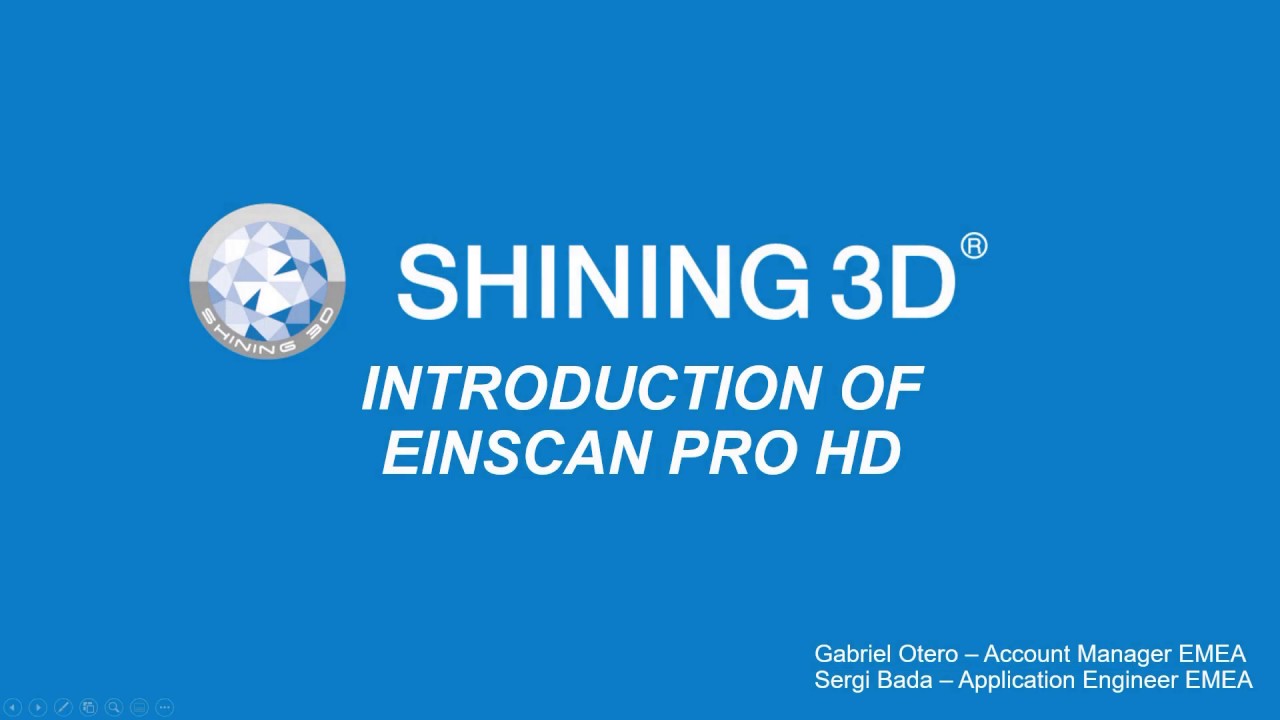 EinScan Pro HD WEBINAR – In-depth Introduction of EinScan Pro HD - YouTube
