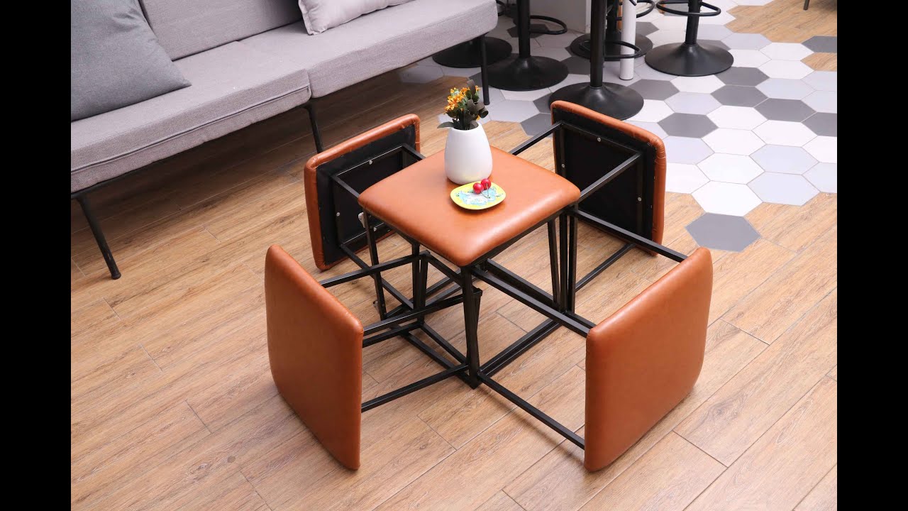coffee table or 5 chair| Cube 5 in 1 transformer ottoman|Rubik's cube ...