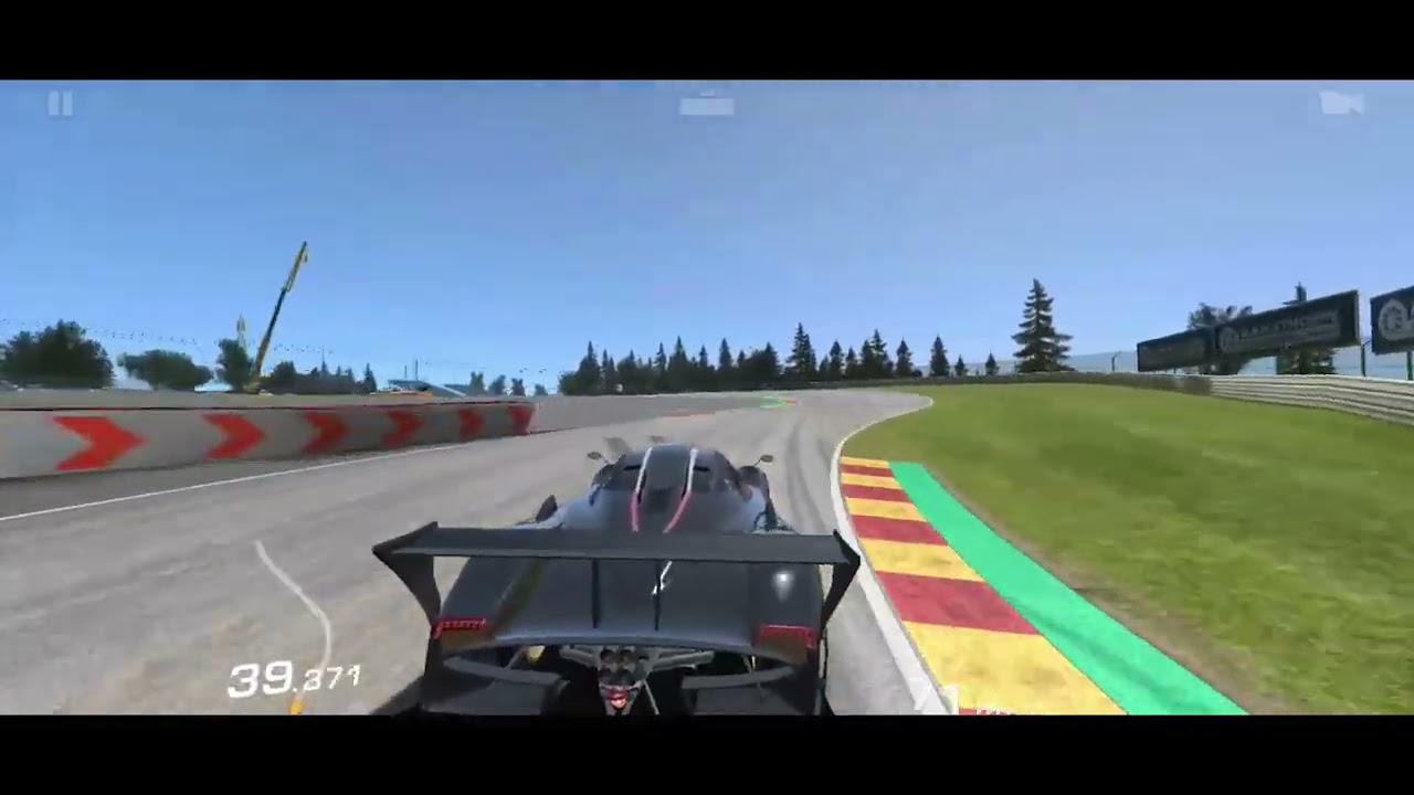 Taking test drive of Pagani Zonda R at Circuit de Spa Francorchamps ll ...