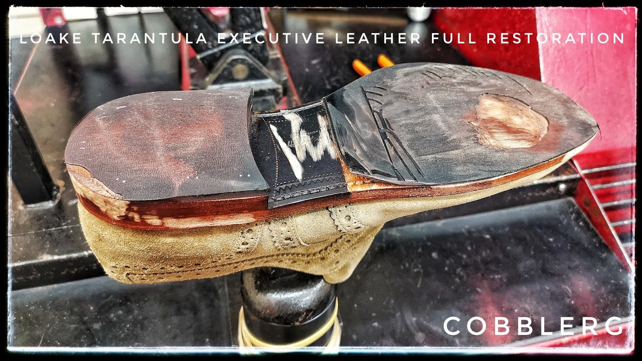 Loake Tarantula Executive Leather Resole #19 | Restoration | Goodyear ...
