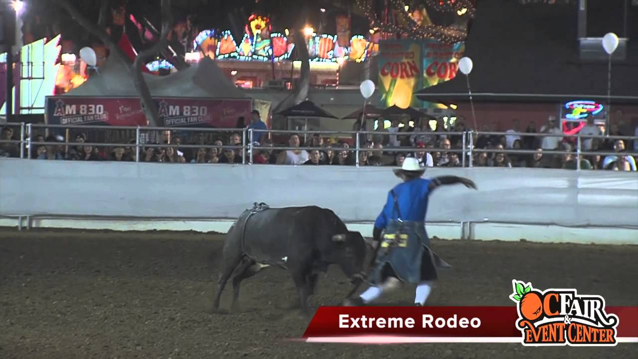 Extreme Rodeo, Broncs & Bulls and Fiesta del Charro at OC Fair - YouTube