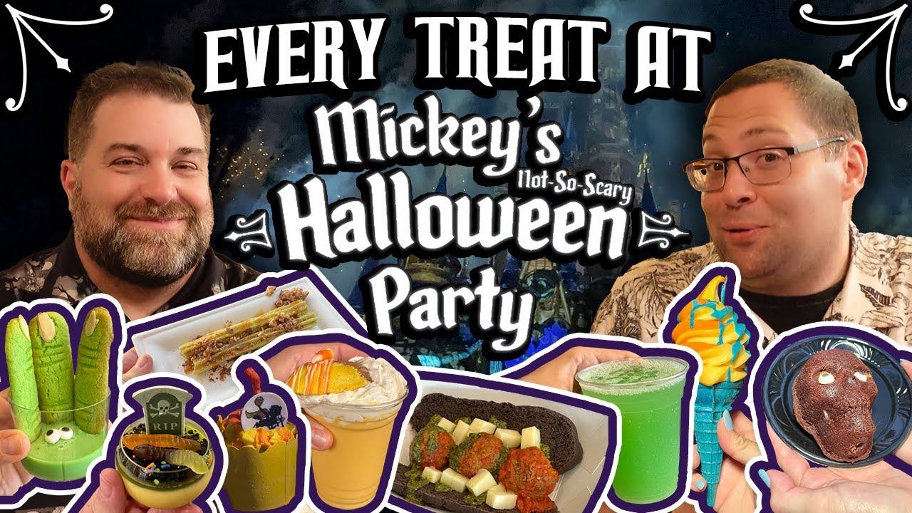Tom & Eric Try EVERY TREAT at Mickey’s Very Sweaty Halloween Party in ...