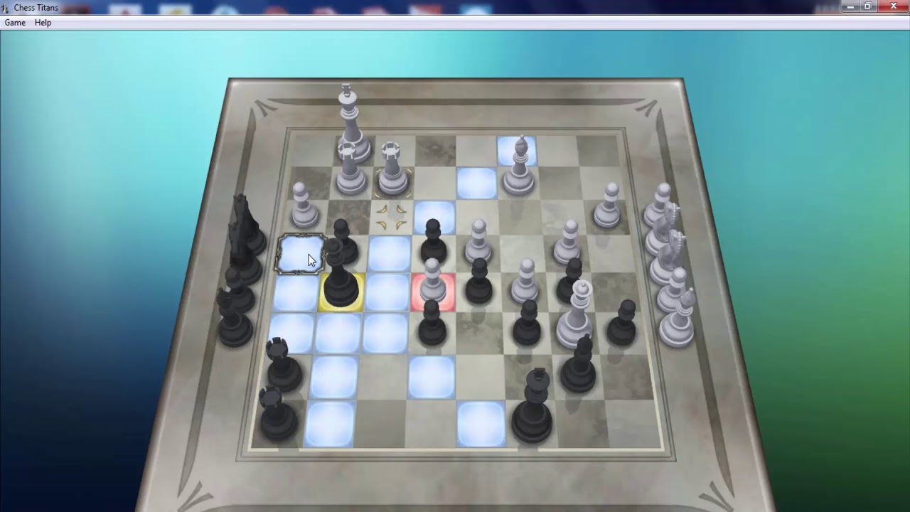 Chess titans, a two queens checkmate! endgame chess, beginners and ...
