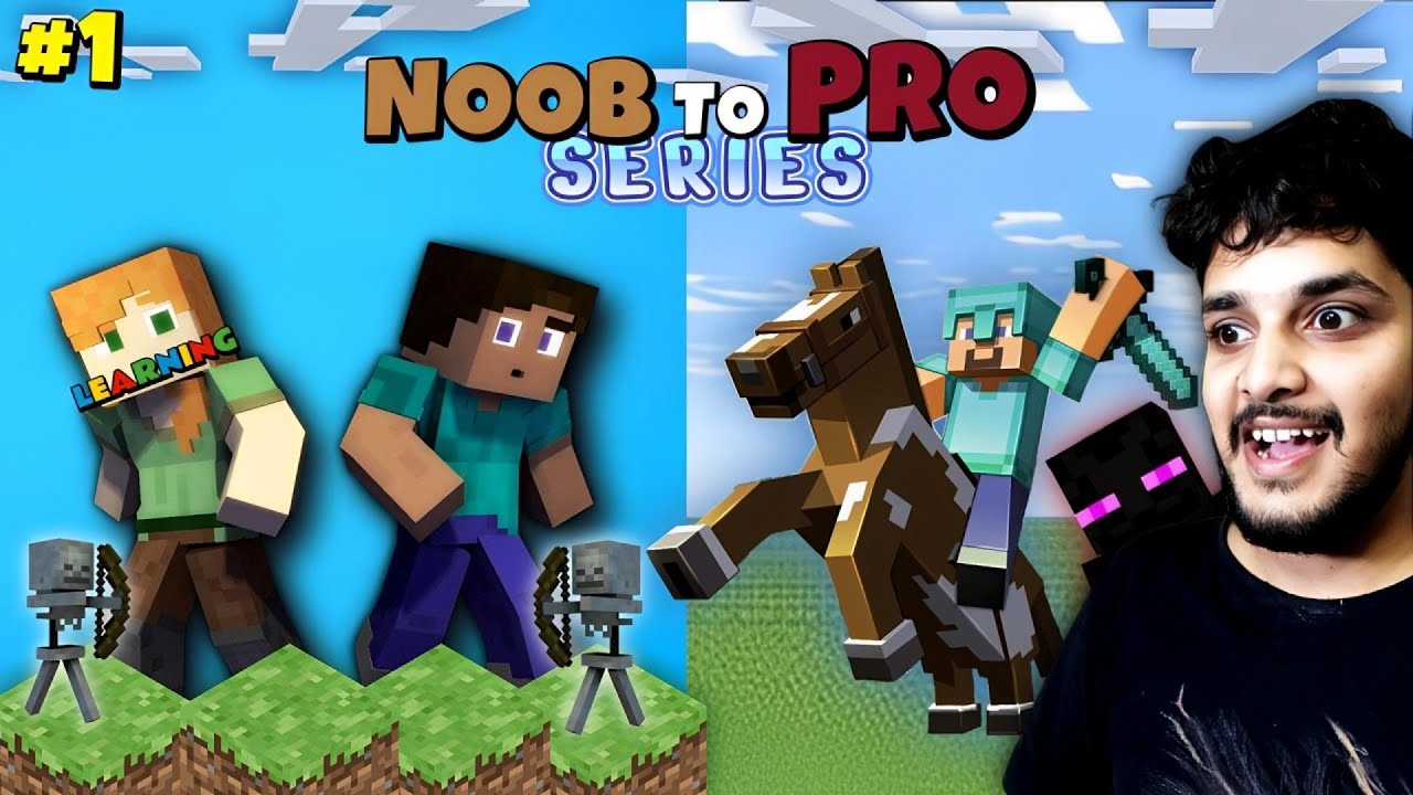 LEARNING MINECRAFT ( NOOB TO PRO ) SERIES | #1 | #gaming #minecraft #minecraftsurvival - YouTube