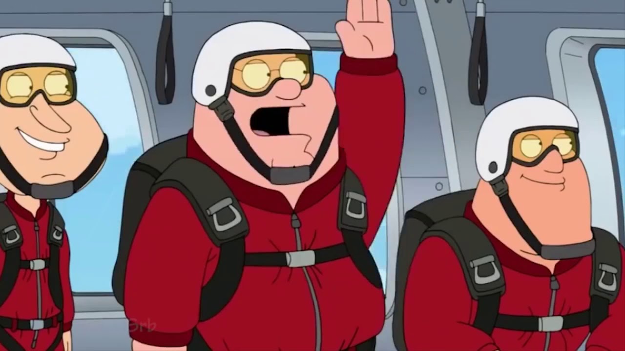 Family guy -Peter goes skydiving - YouTube