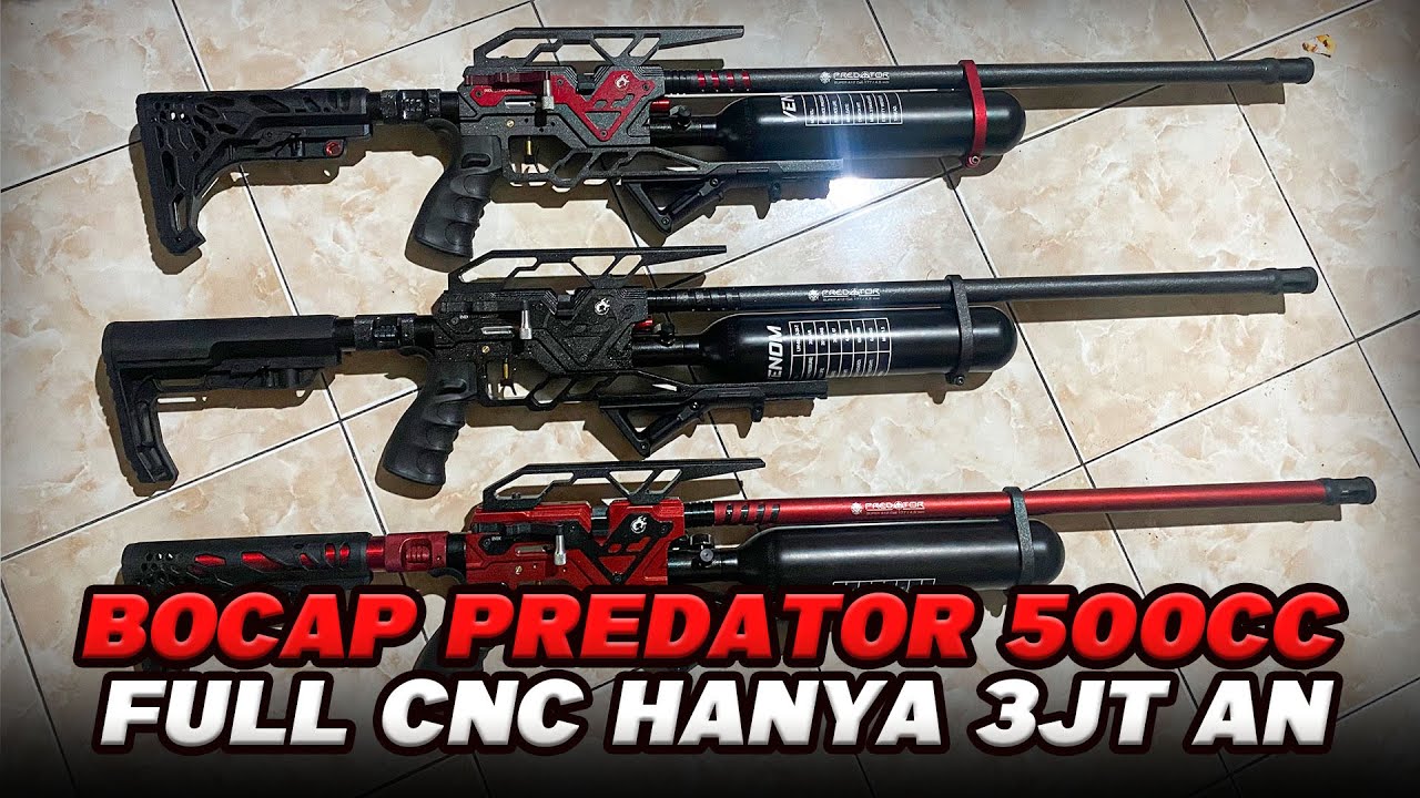 bocap predator 500cc full cnc terbaru - YouTube