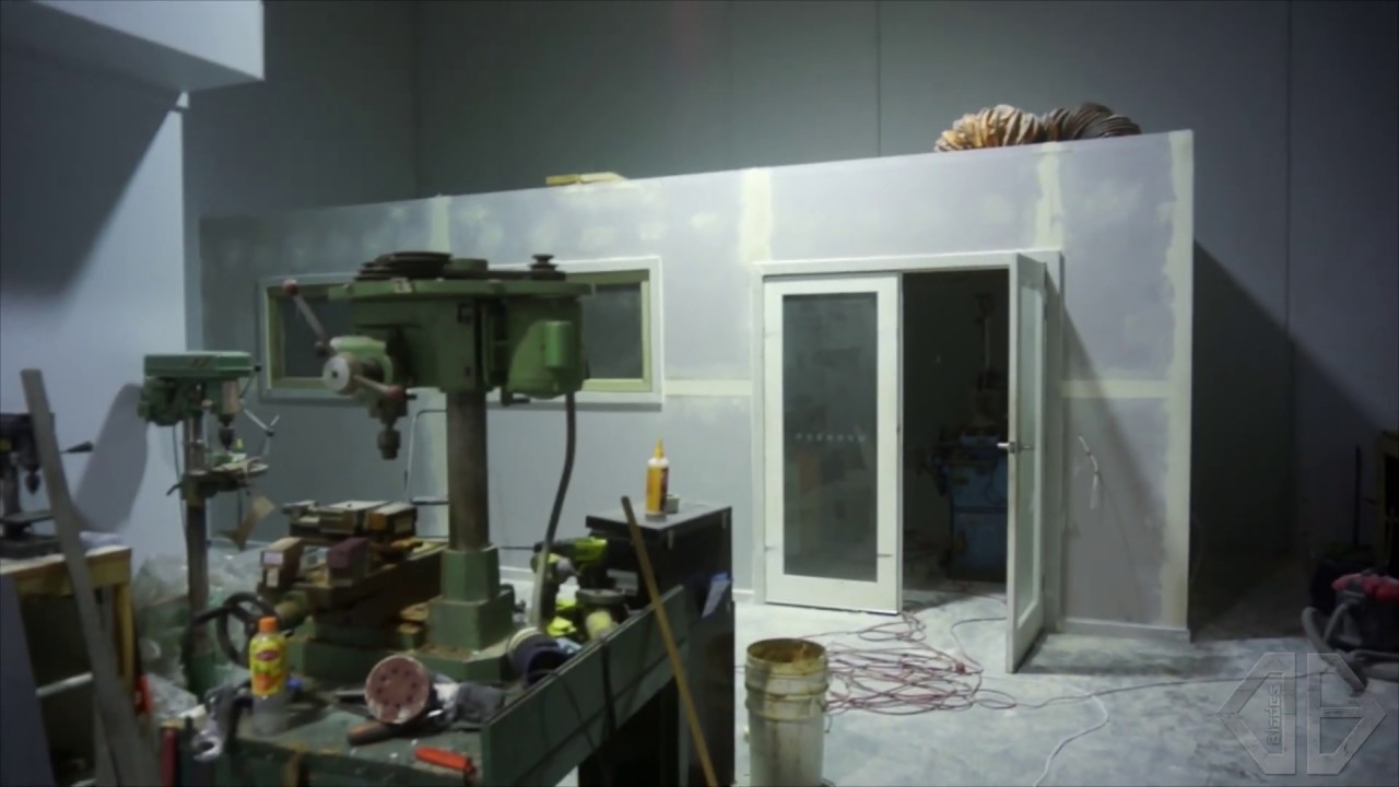 Grinding room DONE! moving week 3 - YouTube